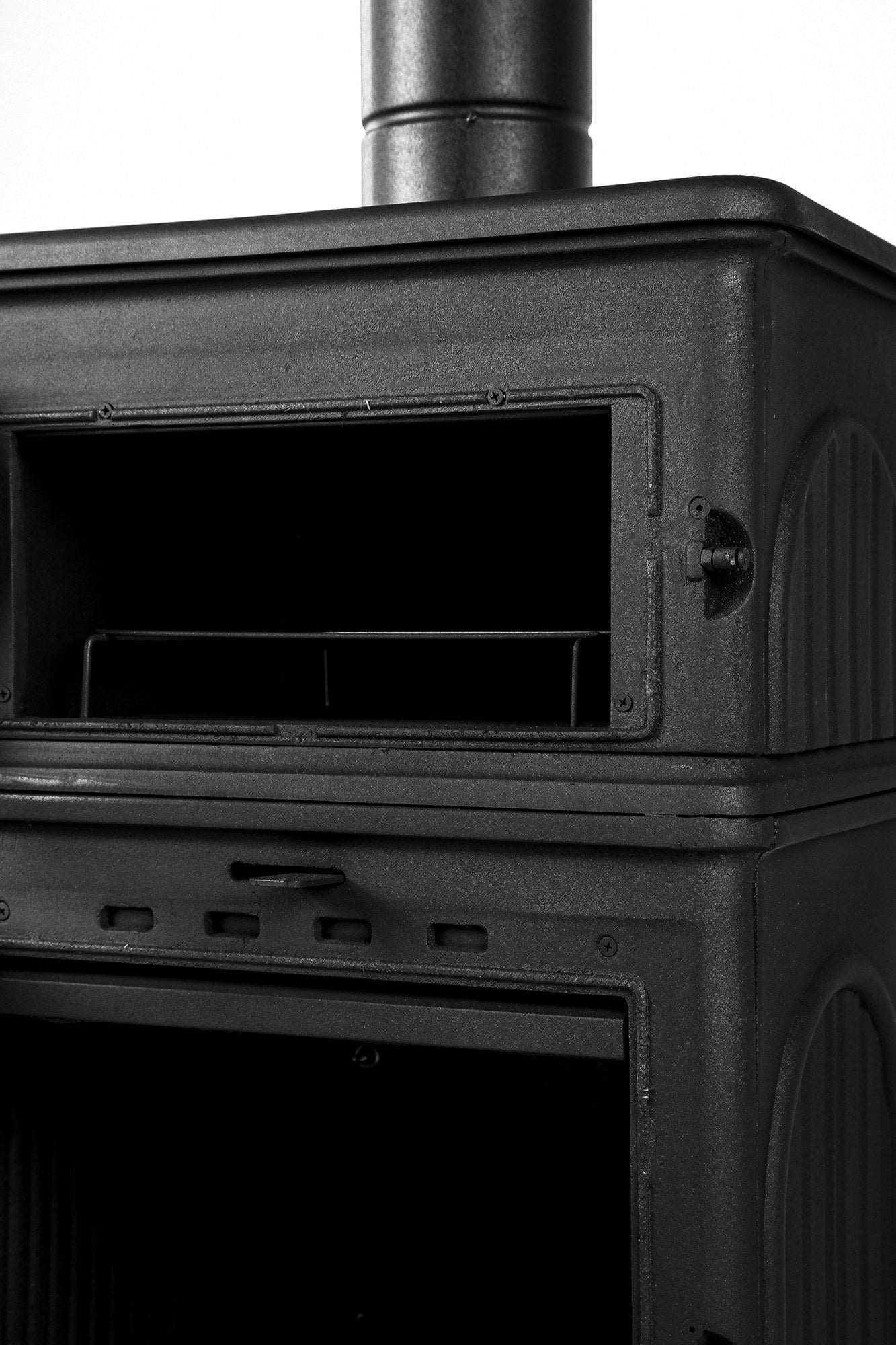 Modena Wood Stove with Oven – Wood Caststove